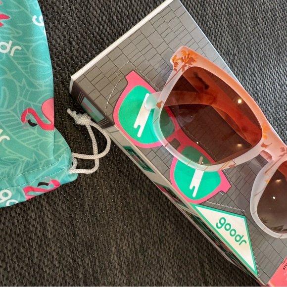 goodr | Accessories | Goodr Sunglasses Golden Power Hour New In Box ...